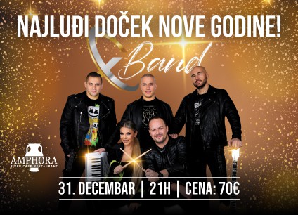 Restoran Splav Amphora - Doček Nove godine | Beograd Noću